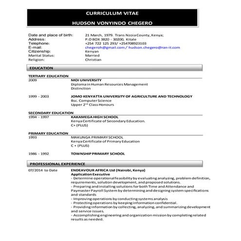 CURRICULUM VITAE paul | DOC