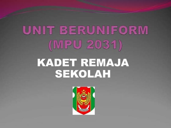 Nota Masakan Rimba perkhemahan unit beruniform | PPT