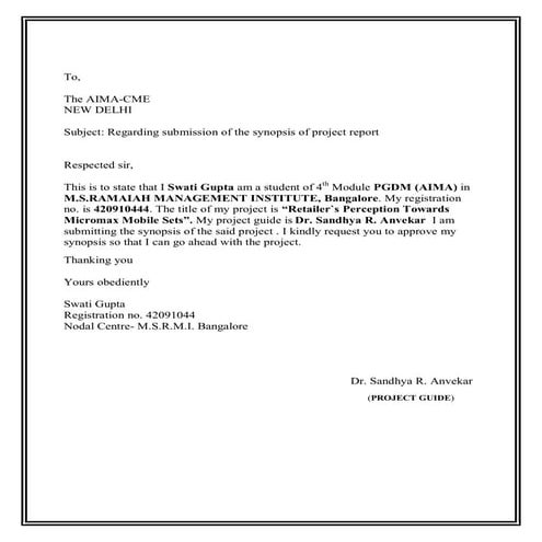 mba project-report-synopsis-micromax-updated | PDF