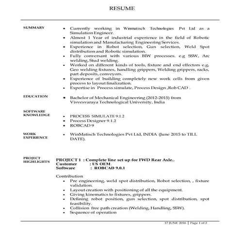 Resume_stephen | PDF