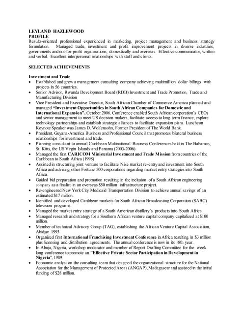 Profile 2022 - Dr. [Prof.] Anthony Rippon | PDF