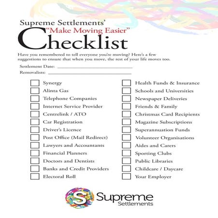 SS_Moving_Checklist | PDF
