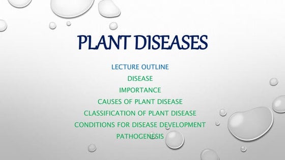 Disease cycle in plant diseases | PDF | Infectious Diseases | Diseases and Conditions