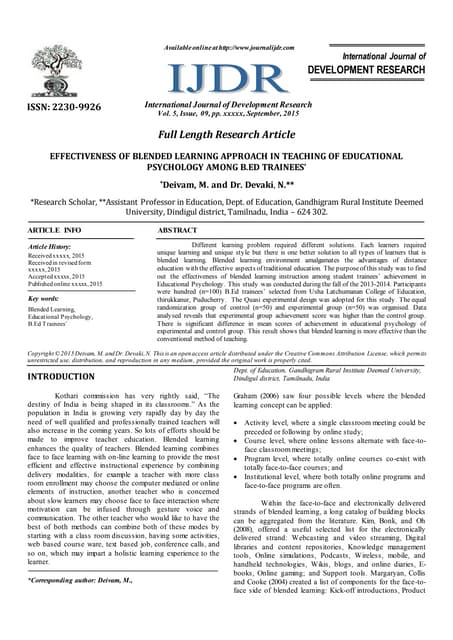 Development of Classroom Management Based on Student Learning Style Database | PDF