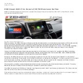 EISA Award 2020/21 for Zenec's Z-E3766 Motorhome Sat Nav