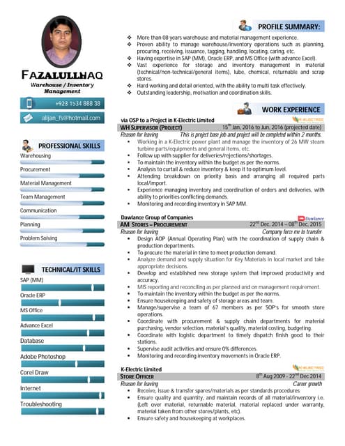 CV - Talha | DOC