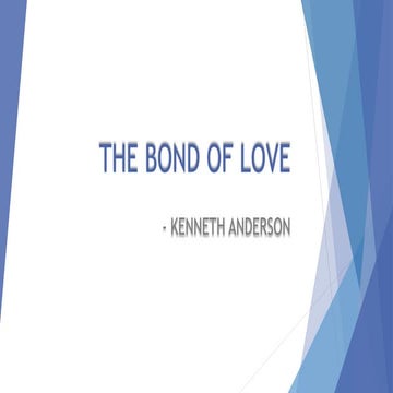 the bond of love ppt | PPTX