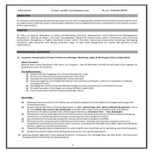 Sahil Varma (CV) New 1-12015 | DOCX