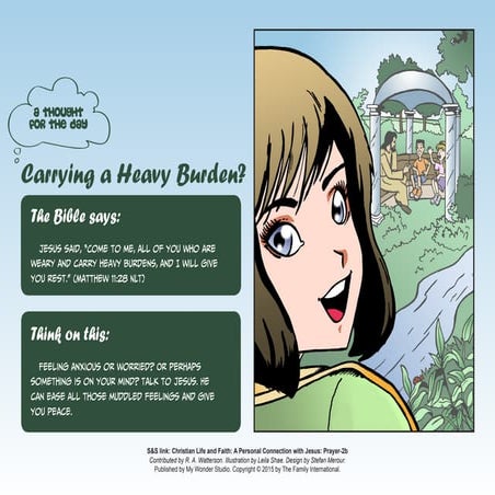Thought for the day- Carrying a heavy burden | PPT | Free Download