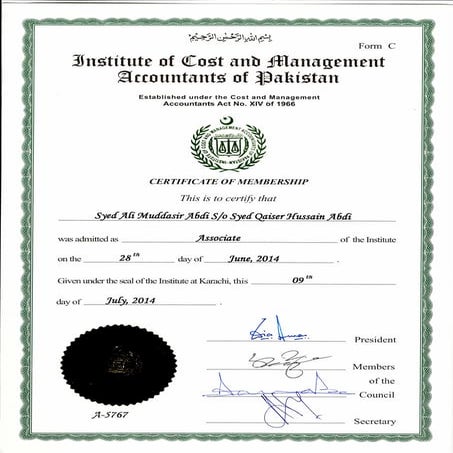 ICMAP-Membership Certificate.PDF