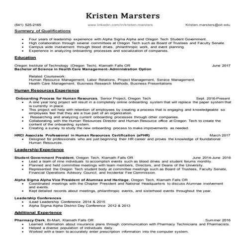 John Tommasini Resume | DOCX