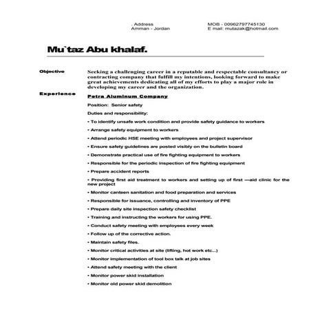 Resume sami al yami | DOCX