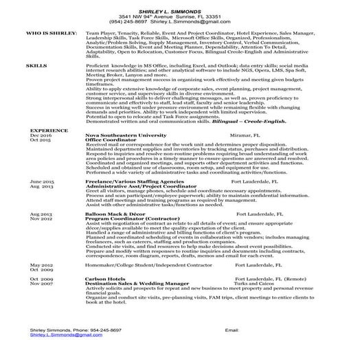 Donna M. Bradley Resume 2016-admin | DOCX