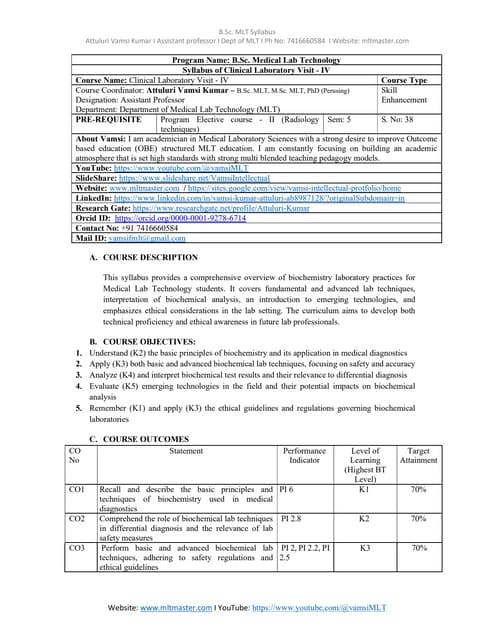 Introduction to clinical chemistry | PPTX