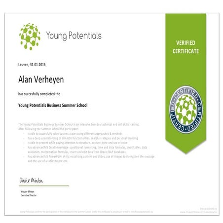 Certificaat_Young_Potentials | PDF