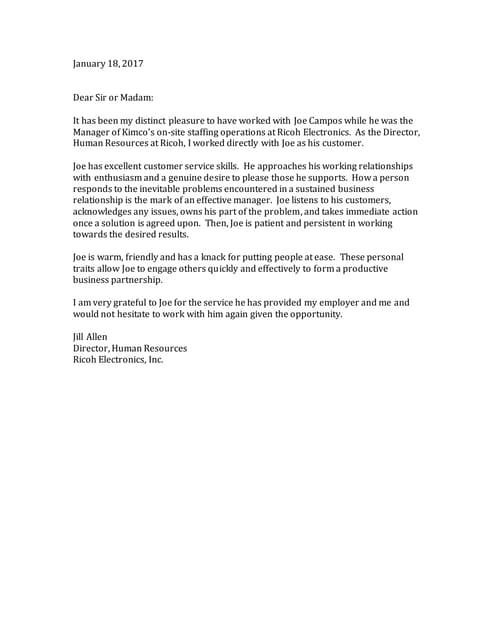 Jake Lastfogel's letter of recommendation | PDF