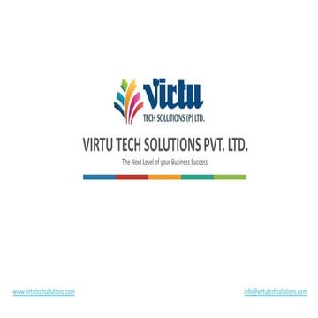 Virtutech Solutions Corp Presentation | PPSX