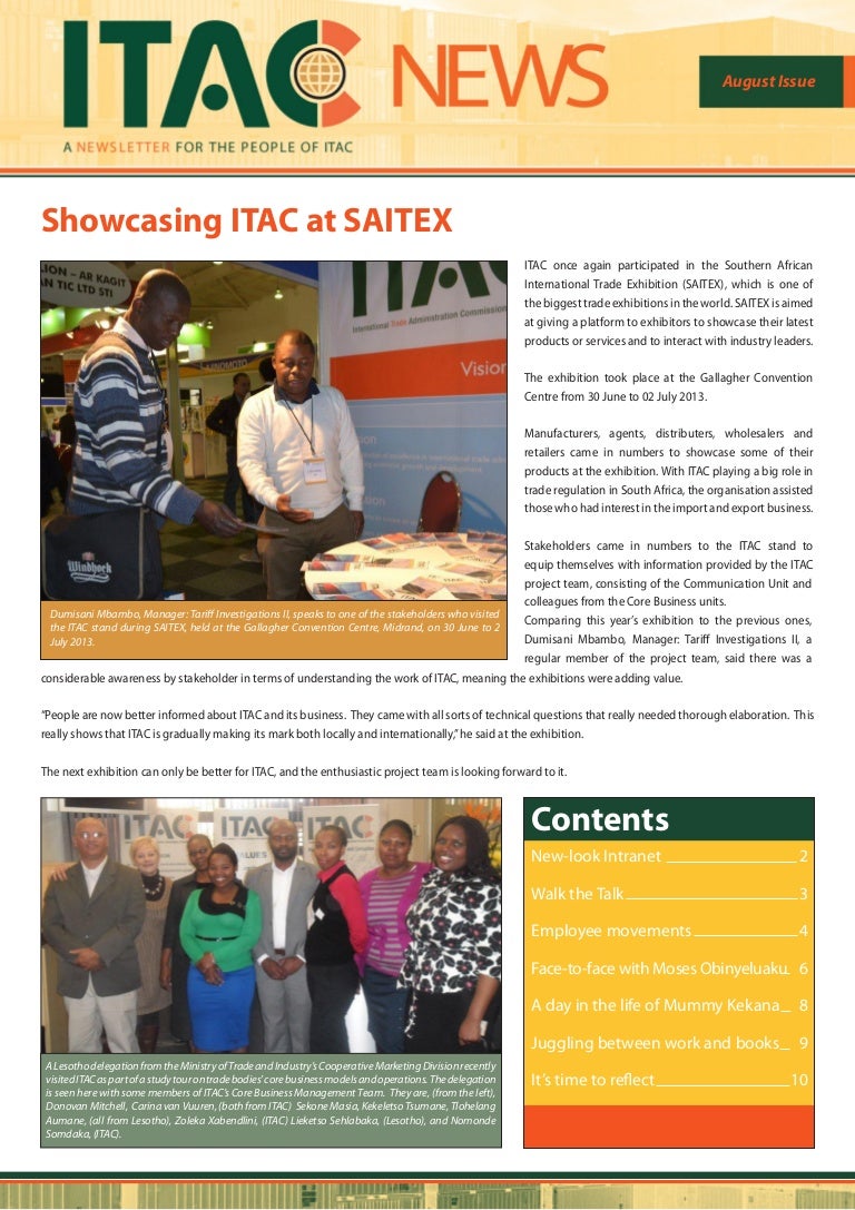 ITAC NEWS