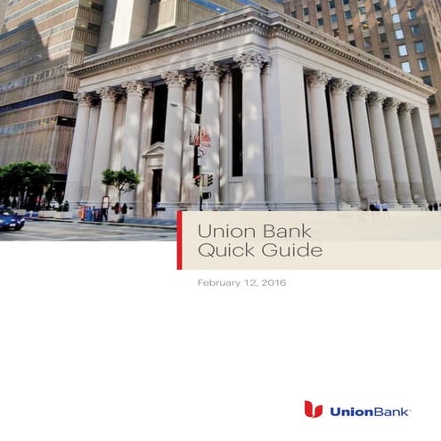 Union Bank Brand quick guide | PDF