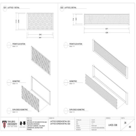 6 finalised ground & first reflected ceiling plan ready plot ground ...
