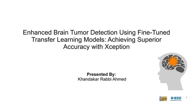 Enhanced Brain Tumor Detection Using Fine Tuned Transfer Learning