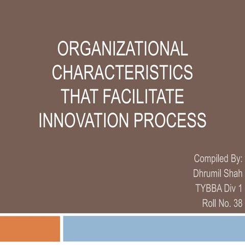 Organizational Characteristics | PPTX