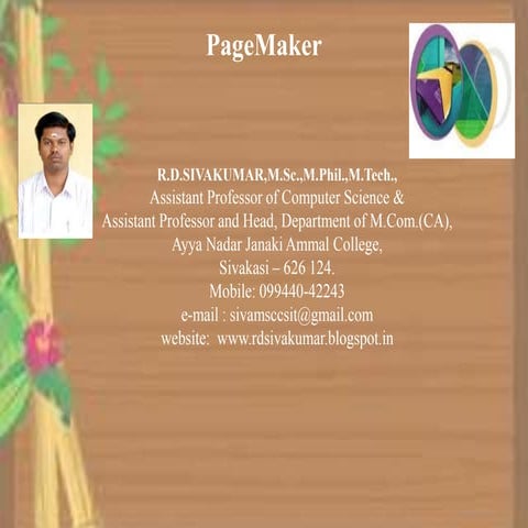 Pagemaker7.0 layout | PPTX