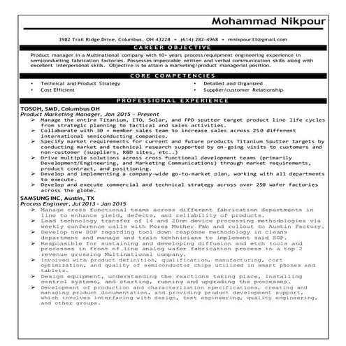 BJ Fardi - Resume | DOCX