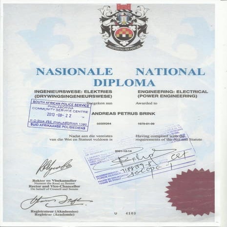 Diploma Electrical Engineering (Certified) | PDF | Professional School ...