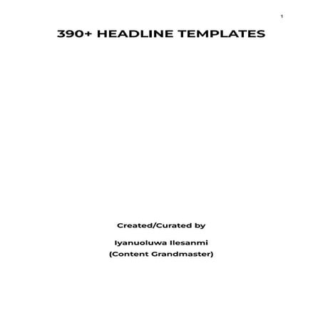 390+ Headline Templates.pdf