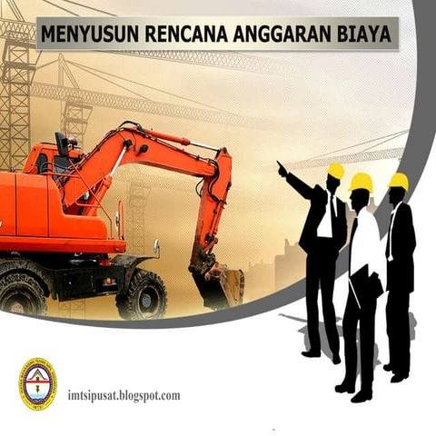 menyusun rencana anggaran biaya proyek rs | PPT