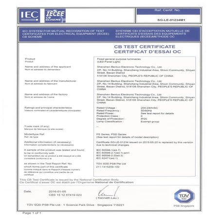 2.CB Certificate | PDF