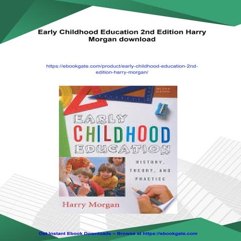 Early Childhood Education 2nd Edition Harry Morgan | PDF