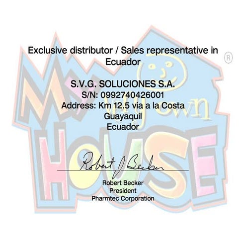 Authorized and Exclusive Distributor for Ecuador | PDF