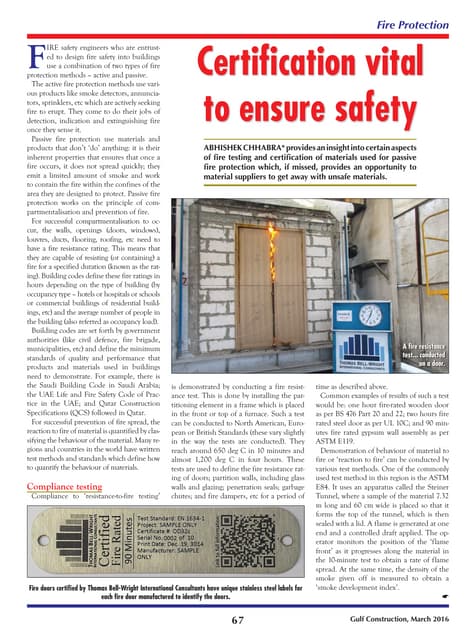 Understanding Fire-Rated Assemblies | PPT