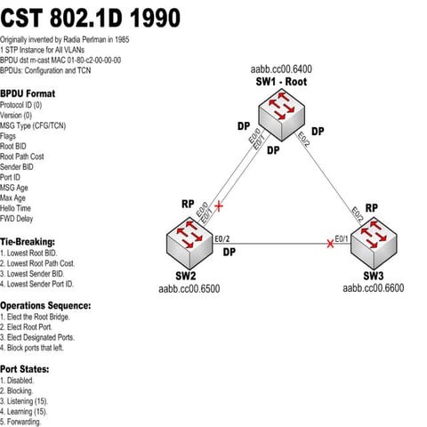 STP family and alternative protocols for L2 | PPT
