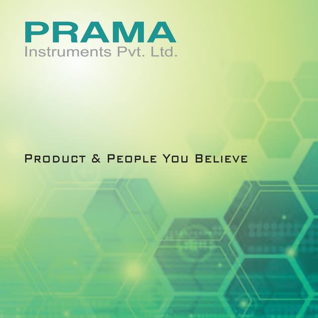 PRAMA brochure | PDF