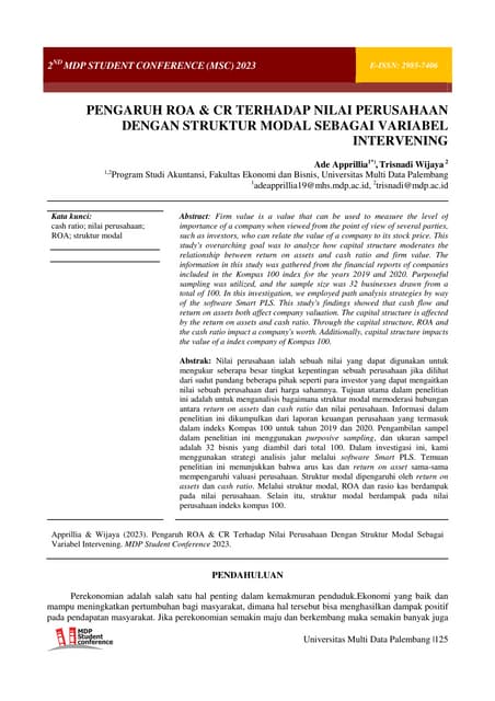 Tabel Nilai Kritis Distribusi T | PDF