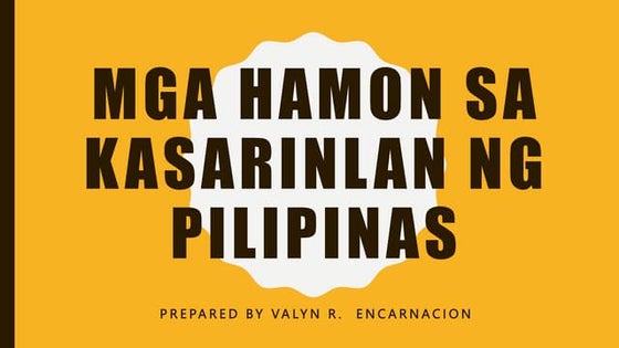 Panunungkulan ni Manuel Roxas | PPT