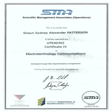 CertIV Electrotechnology | PDF | Mechanical and Industrial Engineering Industry | Industries