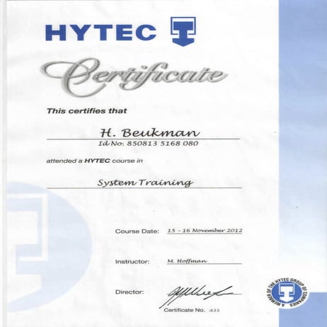 System Training | PDF