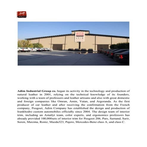 Adim Industrial Group co | PDF