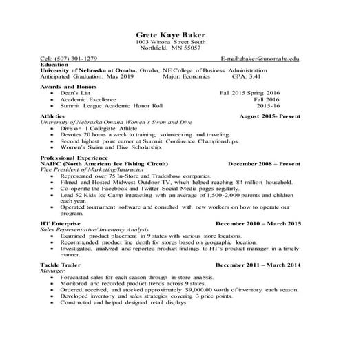 Michael Thomas resume | PDF