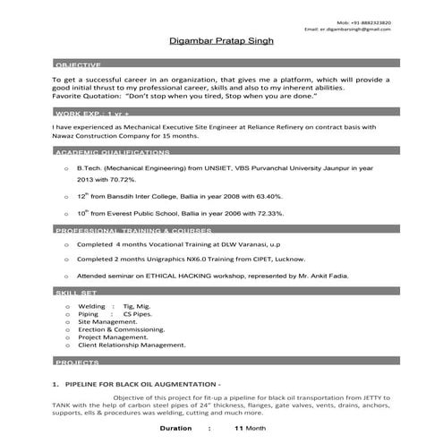 sunil resume (1) | DOC