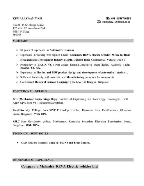 Kiran_Resume | PDF