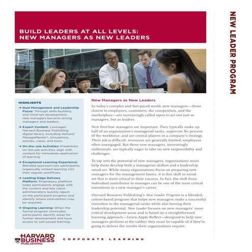 New_Leader_Program_Fact_Sheet_07-2014 | PDF