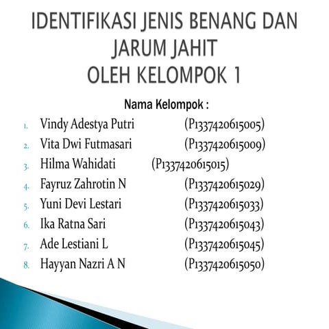 Tatalaksana persiapan benang dan jarum bedah sesuai jenis operasi.pptx