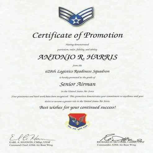 Certificate of Promotion | PDF