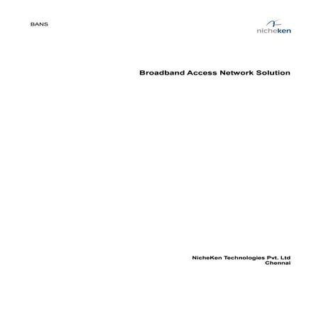 Broadband Access Network Solution (1) | PDF