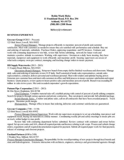 Stephen Mellor cv | DOCX